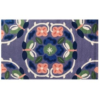 Butterfly Medallion Lavandr size 24"X36" - Bed Bath & Beyond - 41646092